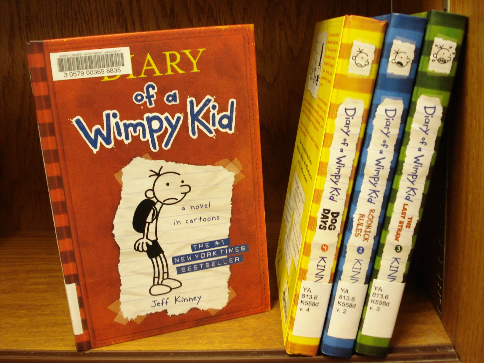 What's New in Hurst Library?: Diary of a Wimpy Kid