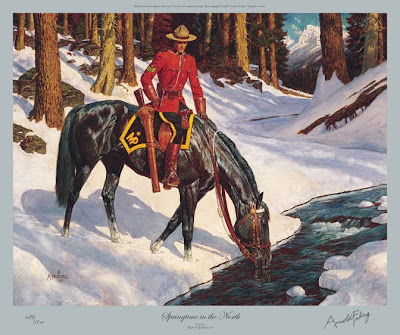 stuff: Arnold Friberg's Famous RCMP Paintings