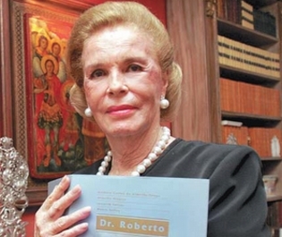 HIPERSESSÃO : Morre Lili Marinho, viúva do Doutor Roberto Marinho