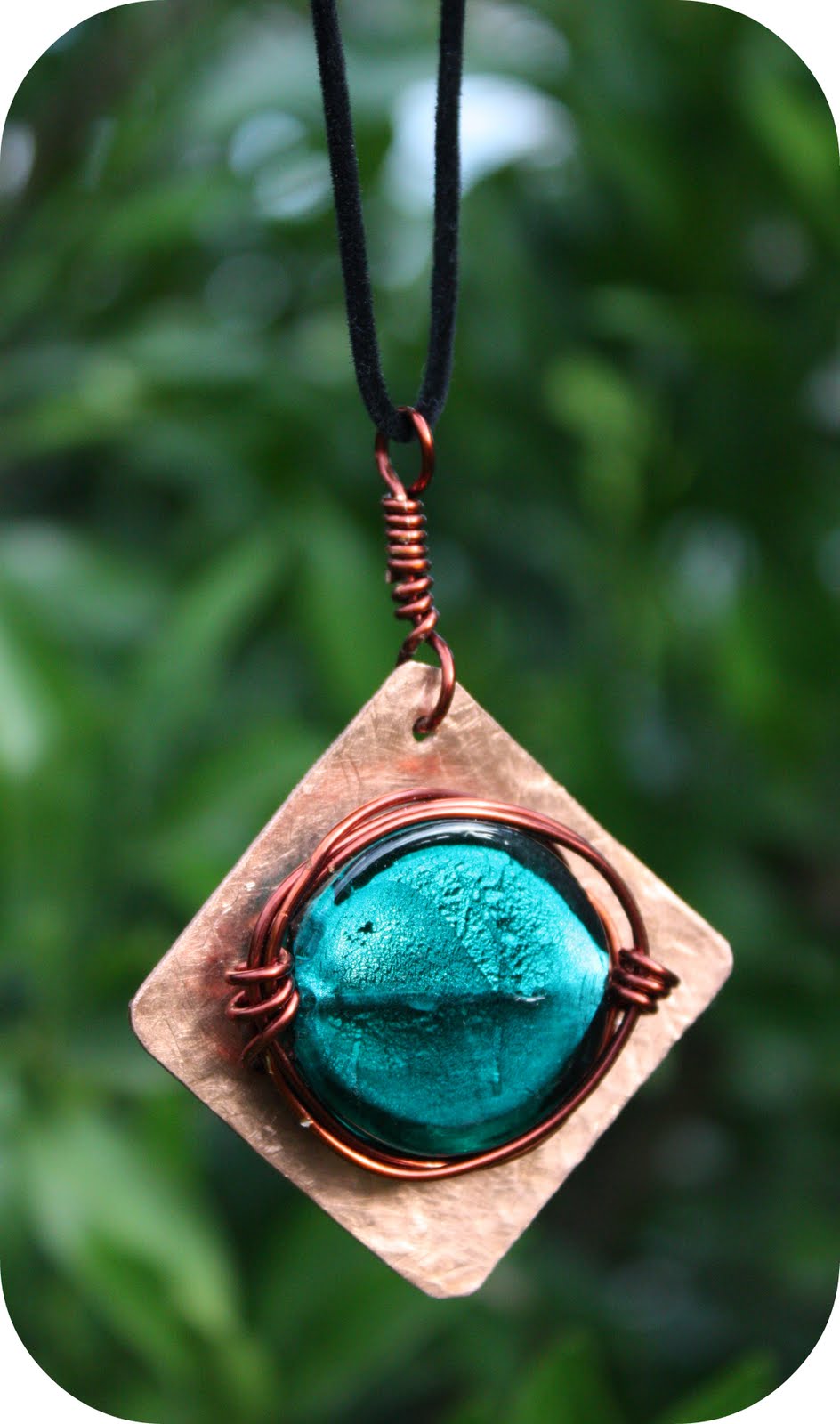 created by Kylie: More salvaged copper jewellery.