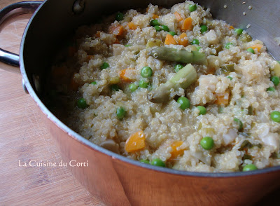 La Cuisine du Corti: Quinoa primavera façon risotto