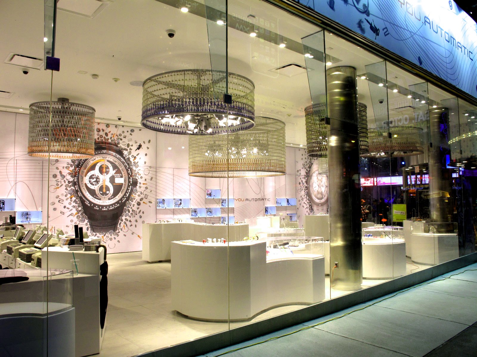 Zamparelli Architectural Group: SWATCH FLAGSHIP STORE, Times Square, NYC