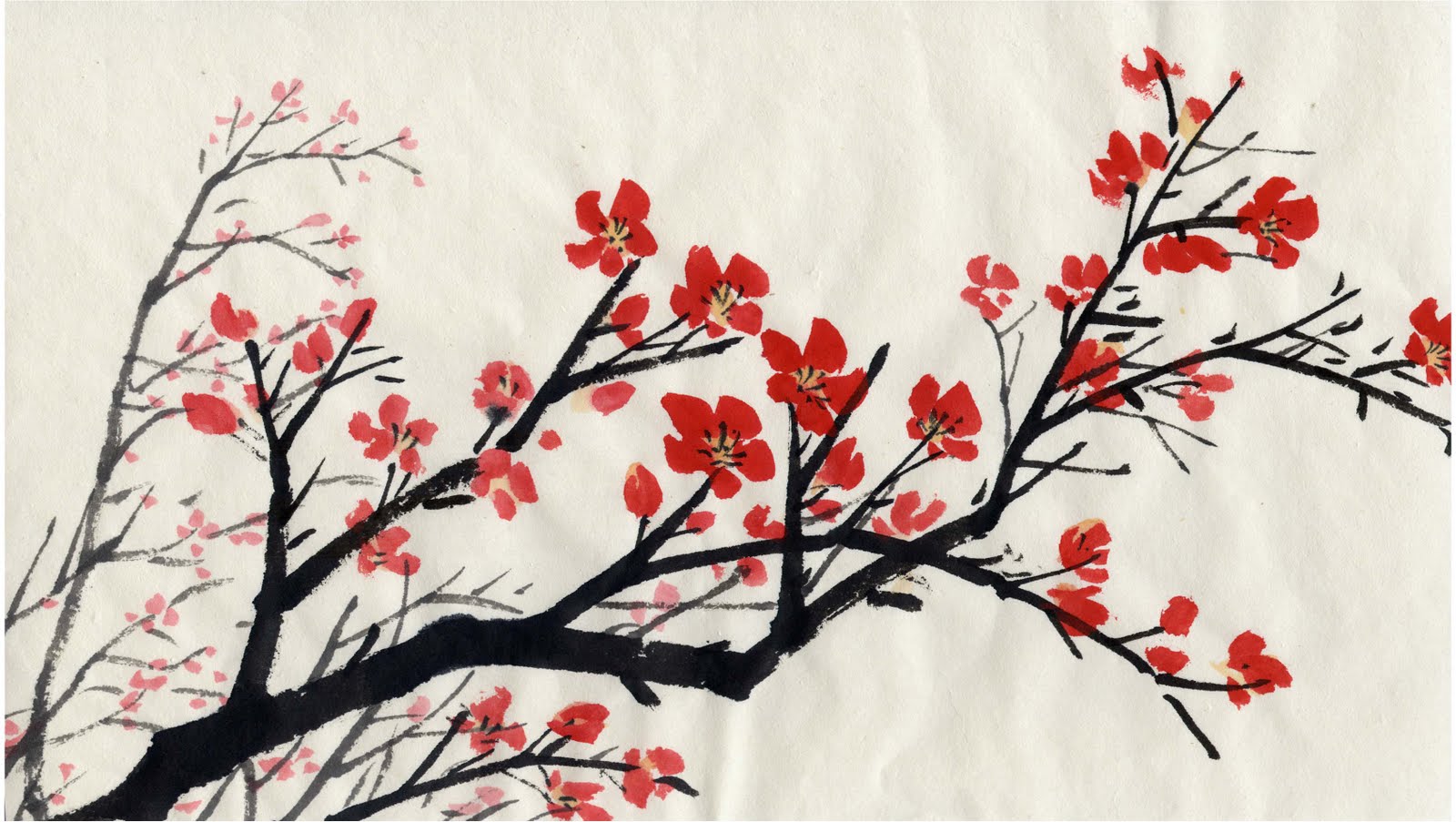 ATELIER PEINTURE CHINOISE: Les fleurs de pruniers