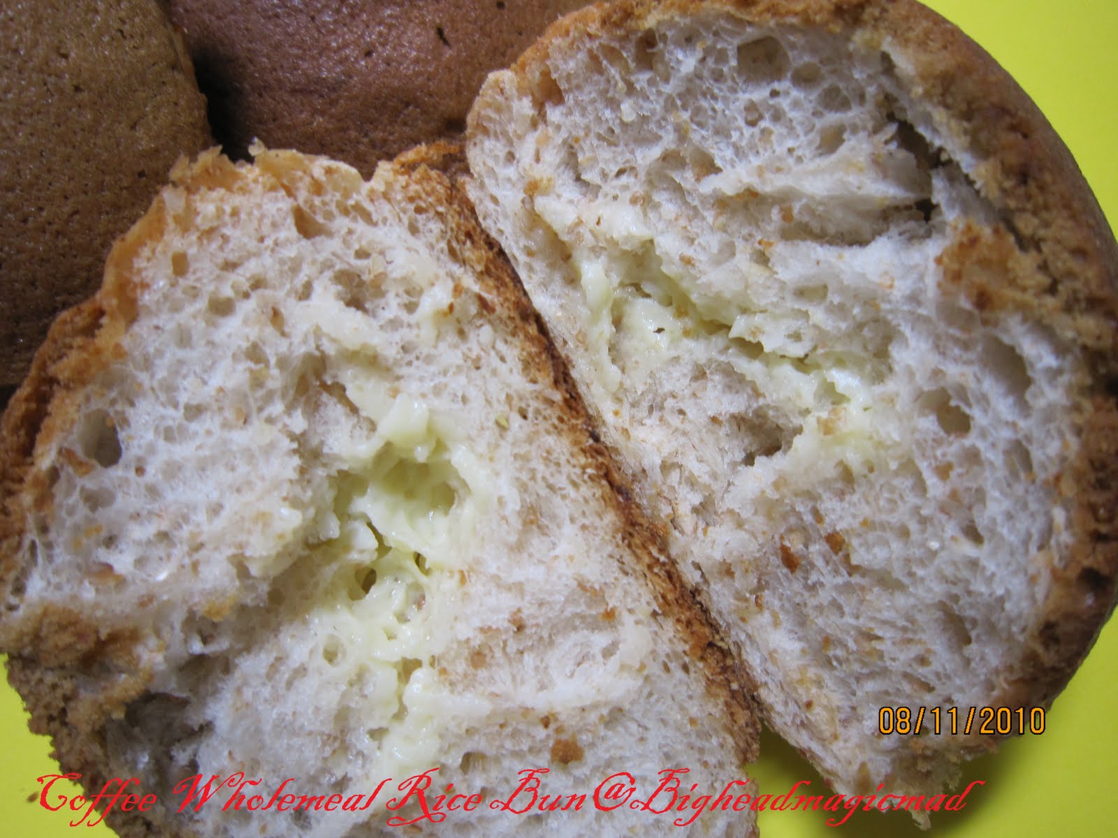 Kandy's Kitchen @ Bigheadmagicmad : Coffee Wholemeal Rice Bun