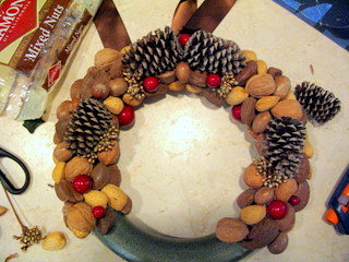 Your Southern Peach: Nut Wreath