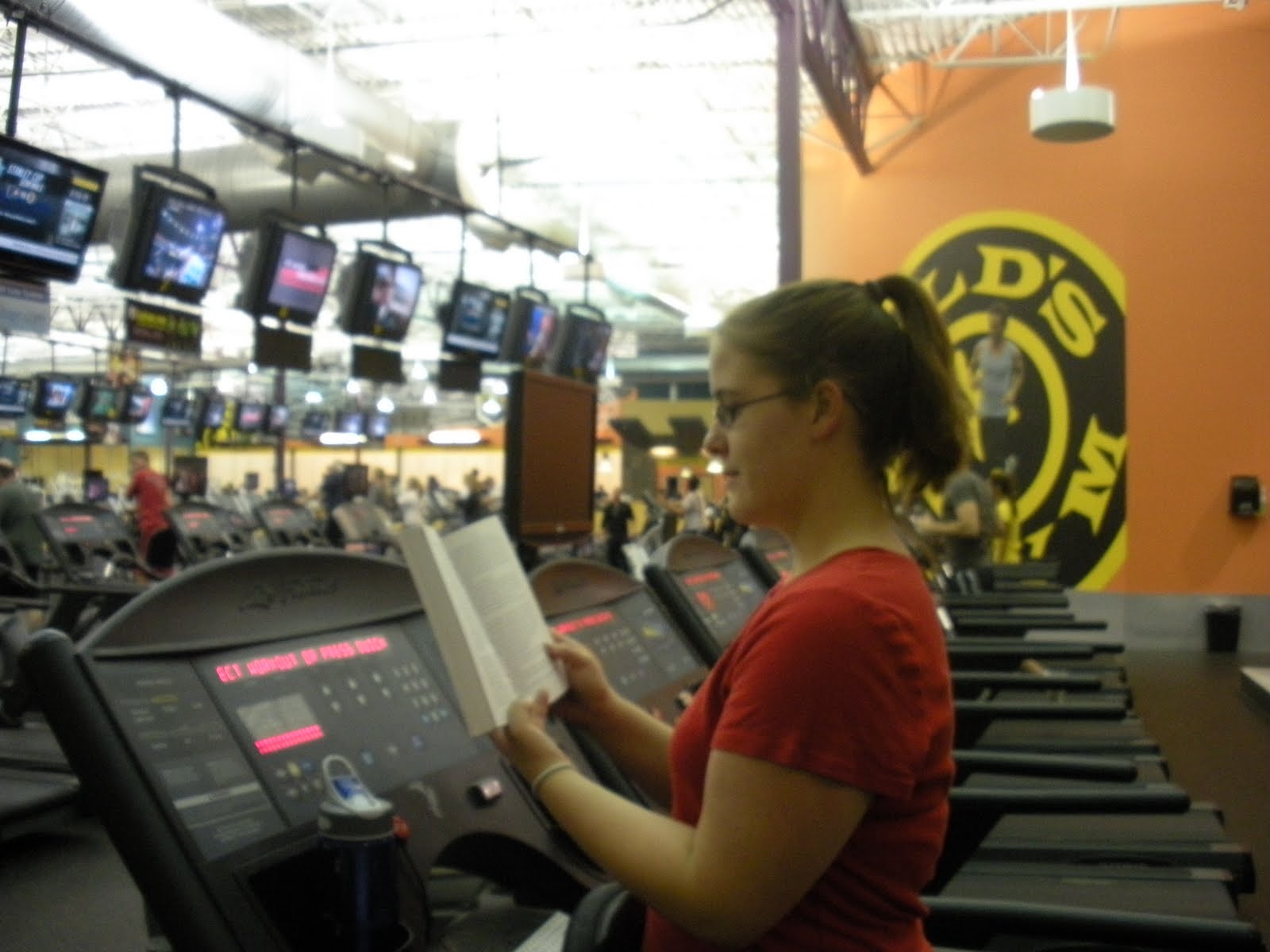 101 Places To Read A Book: #10 - The Gym