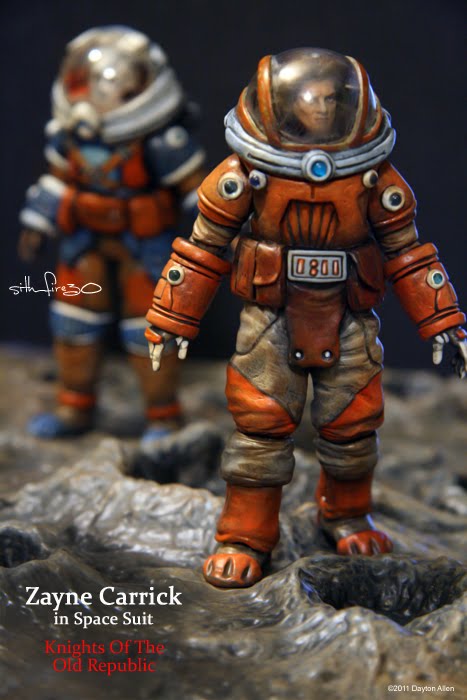 The Art of Dayton "SF30" Allen: Zayne Carrick - Fugitive in Space!