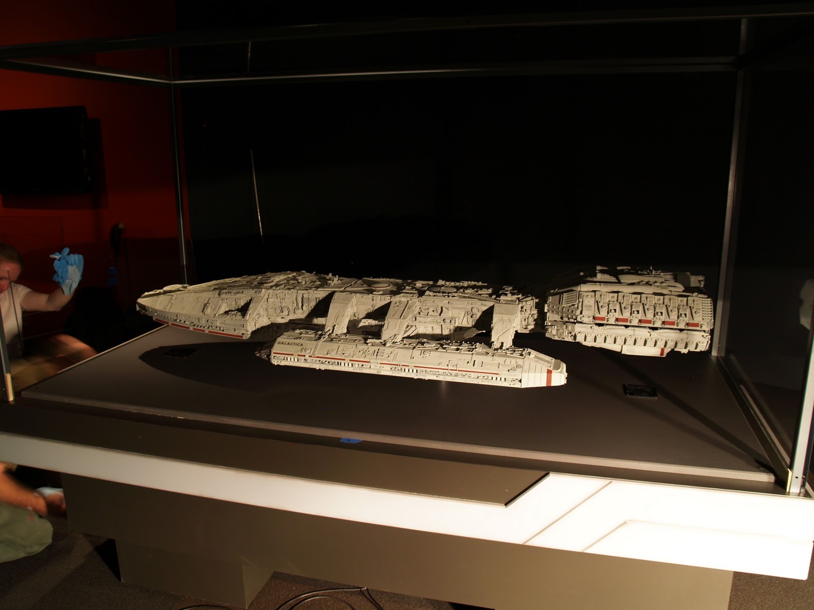 Asanuma Groove: model work: Battlestar Galactica - on display at the ...