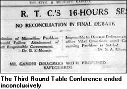 Quaid e Azam Mohammad Ali Jinnah: Round Table Conferences (1930-33)