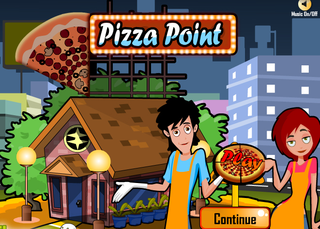 Free Flash Games: Pizza Game