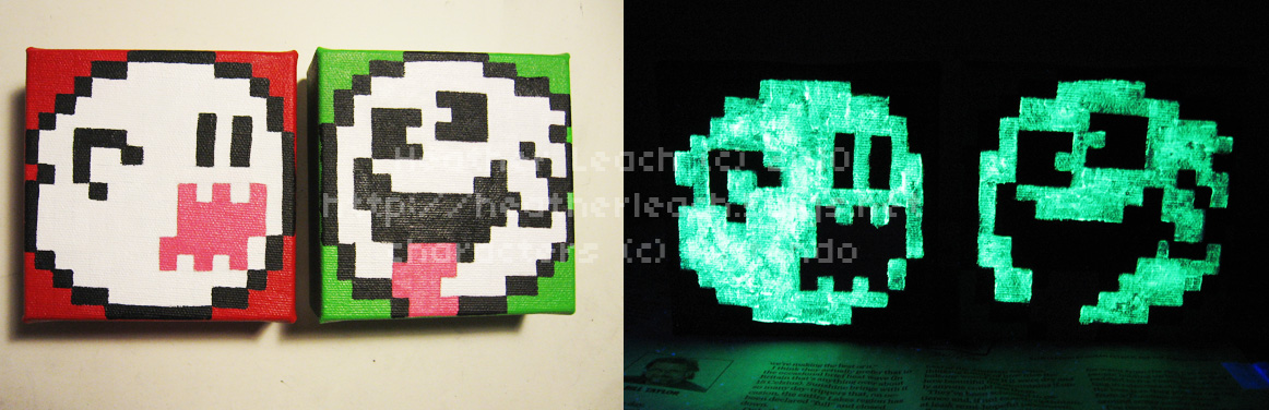 8-bit Gallery: Super Mario World - Boo Set 01
