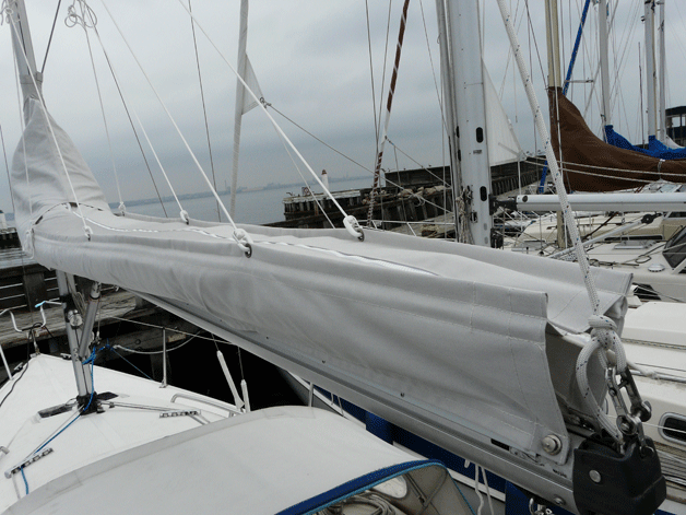 l'entretien d'un bateau: Fabrication d'un lazy jack, d'un lazy bag.