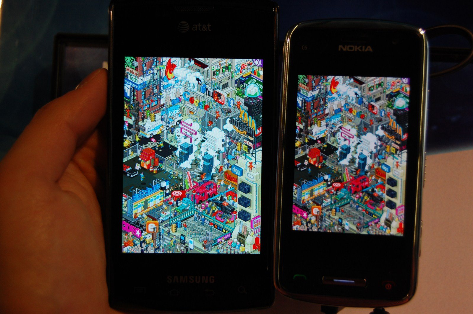 Celulares: Nokia CBD, nuevas pantallas