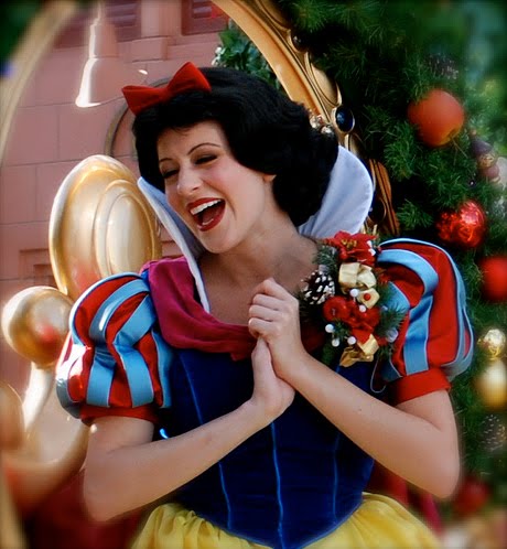Filmic Light - Snow White Archive: Snow White Cast Members in the Park