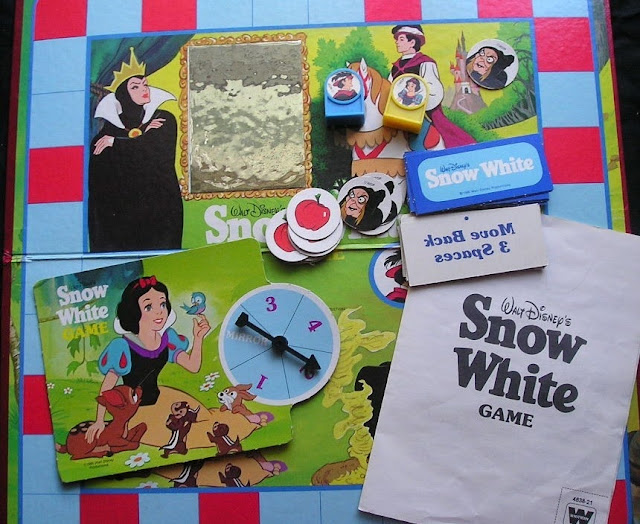 Filmic Light - Snow White Archive: 1980 Whitman Snow White Board Game