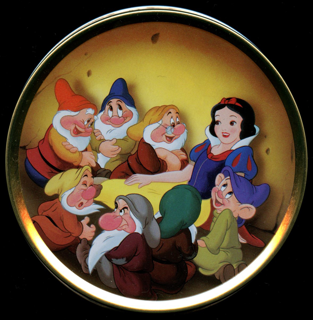 Filmic Light - Snow White Archive: Theme Park Round Candy Tin