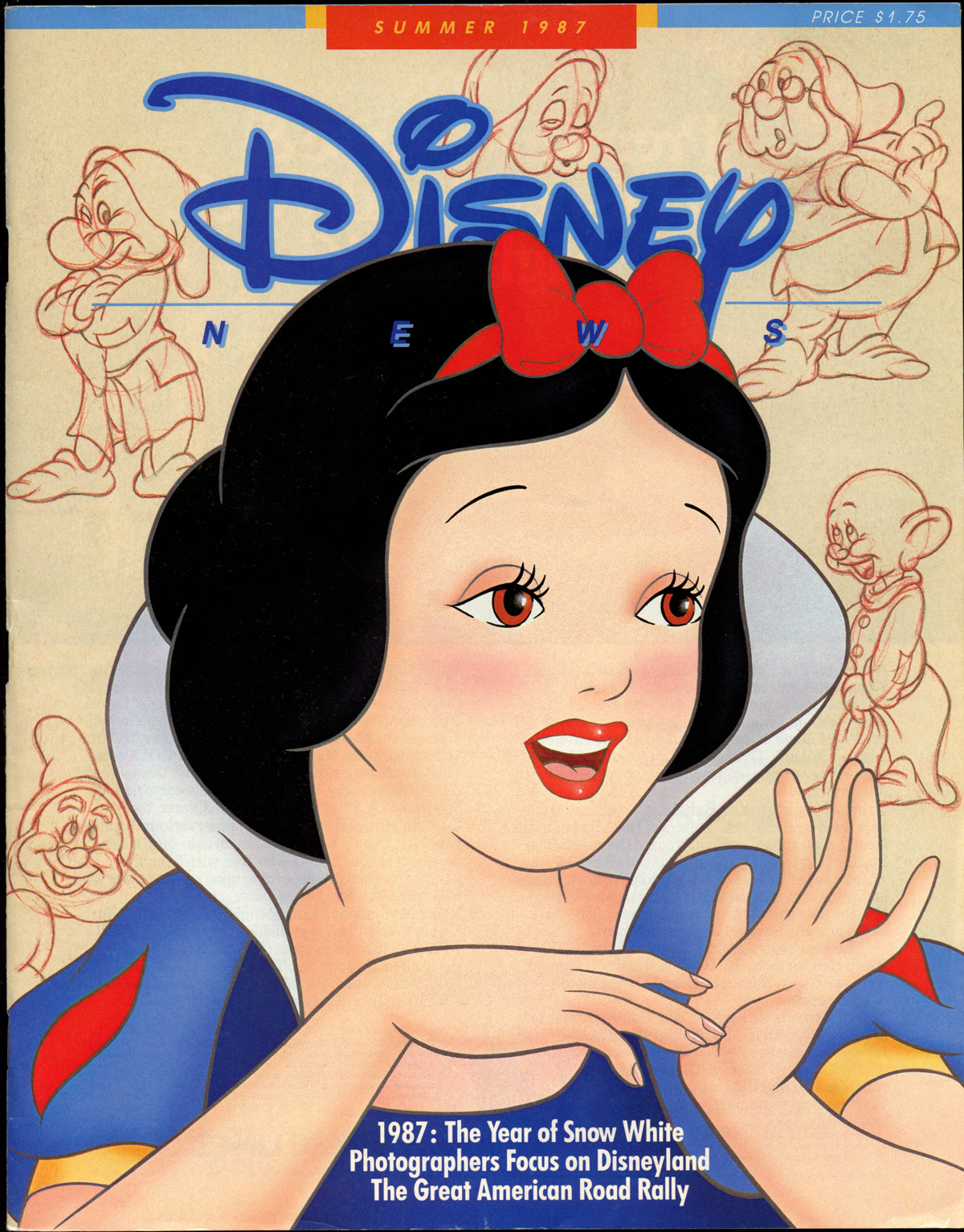 Filmic Light - Snow White Archive: Disney News Magazine (50th ...