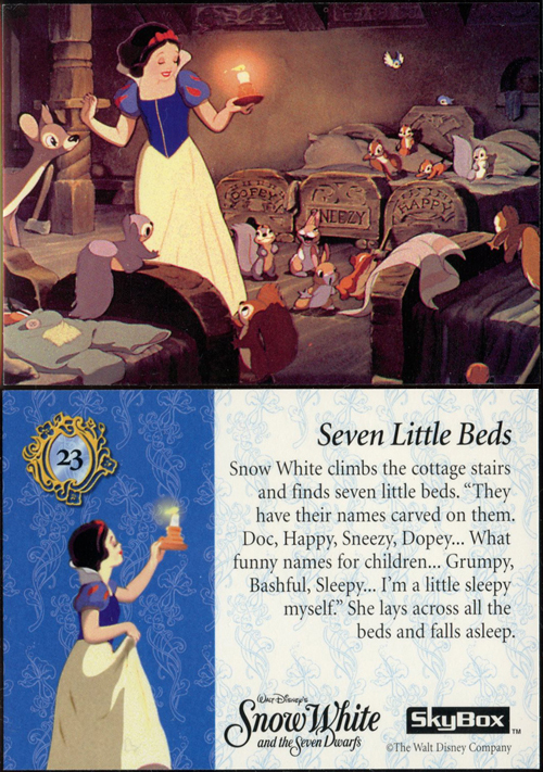 Filmic Light - Snow White Archive: 1994 SkyBox Trading Cards: 1-60
