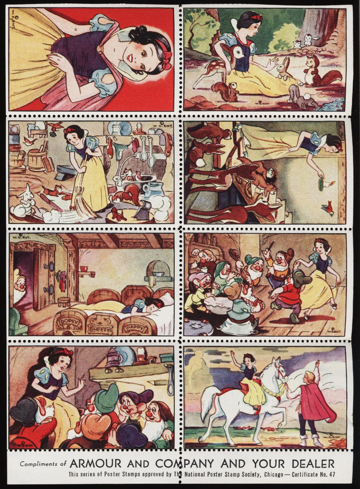 Filmic Light - Snow White Archive: Armour's Star Ham Advertising Campaign