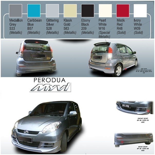 Star Level Auto Accessories: Perodua Myvi SE Sport Design Bodykit, ABS ...