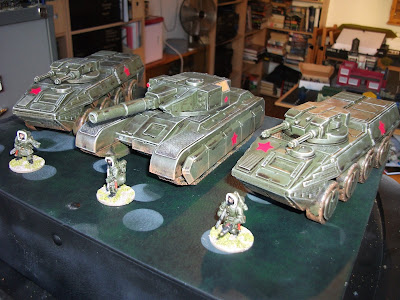 The Angry Lurker: 28mm Old Crow Models Neo Soviet Armour.