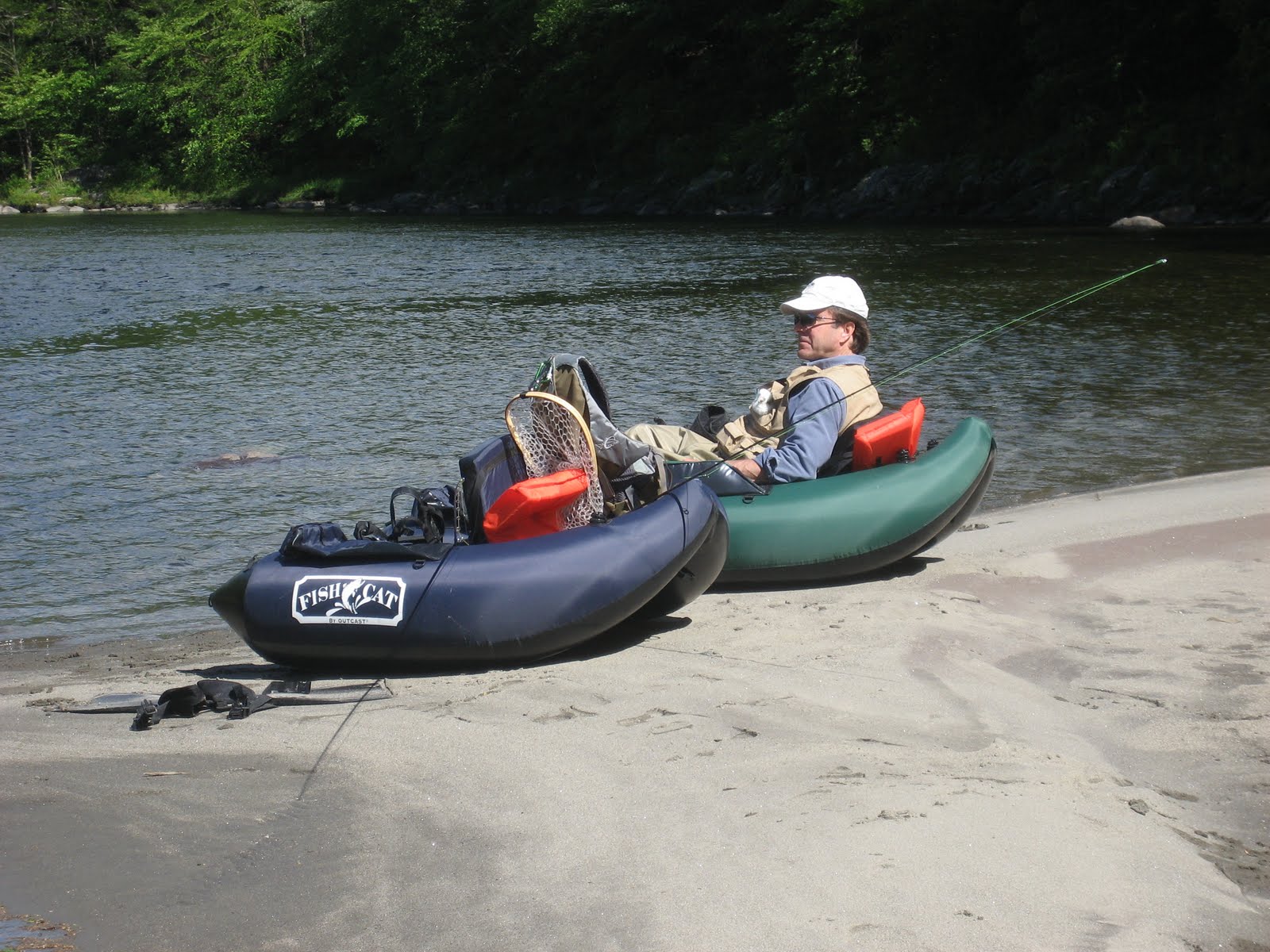 Square-Tail Anglers Guide Service: Deerfield River Float on the Fish Cats