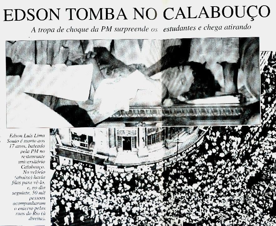 A Tela da Reflexão: A morte de Edson Luis de Lima Souto