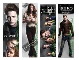 D Lollies Bookmark: Twilight Bookmarks