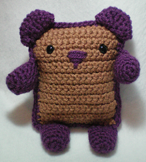 Elf ♥'s Dwarf Crochet: Square Bear