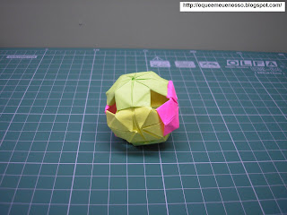 O QUE É MEU É NOSSO: Origami - Dado - Dice