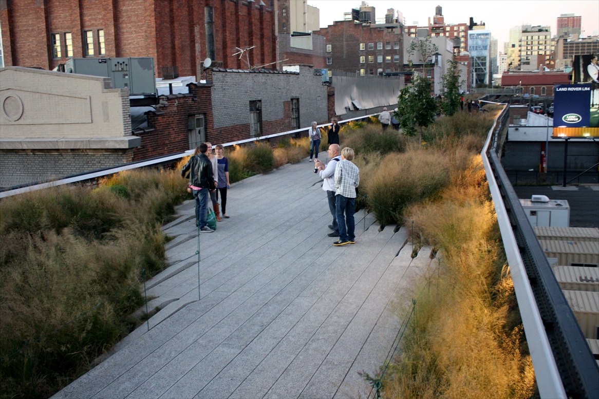 View from Federal Twist: The High Line: Section 2