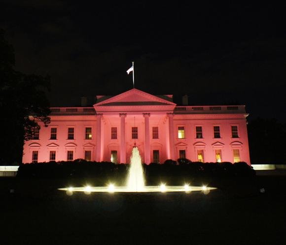 Farandulera y algo más: La Casa Blanca se tiñe de rosa Farandulera y algo más: La Casa Blanca se tiñe de rosa