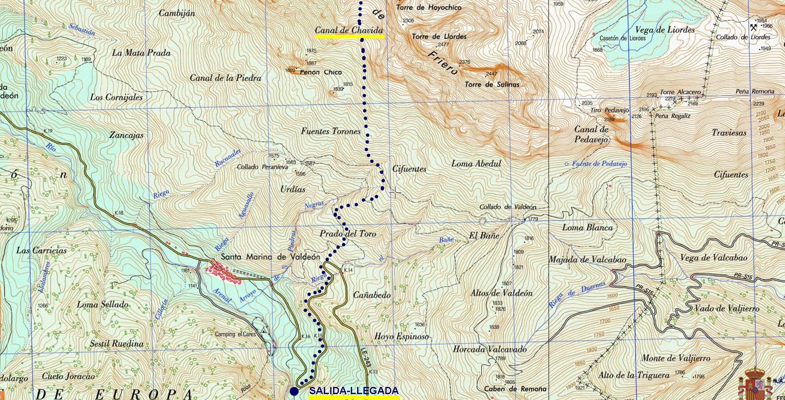 Grupo de montaña "2000 y Pico": Integral de Valdeón