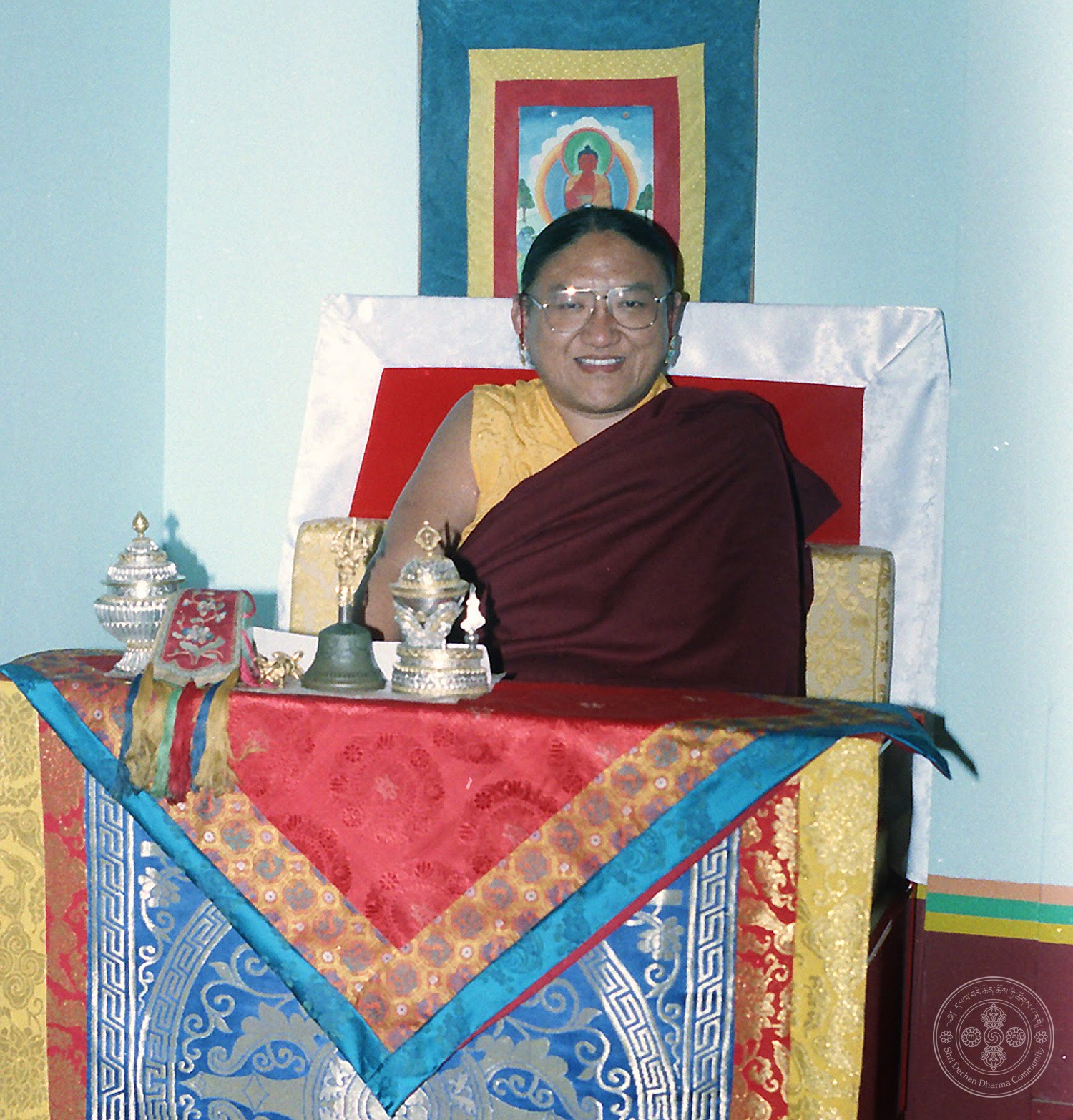 His Holiness Sakya Trizin's previous visits to the Dechen Community ...