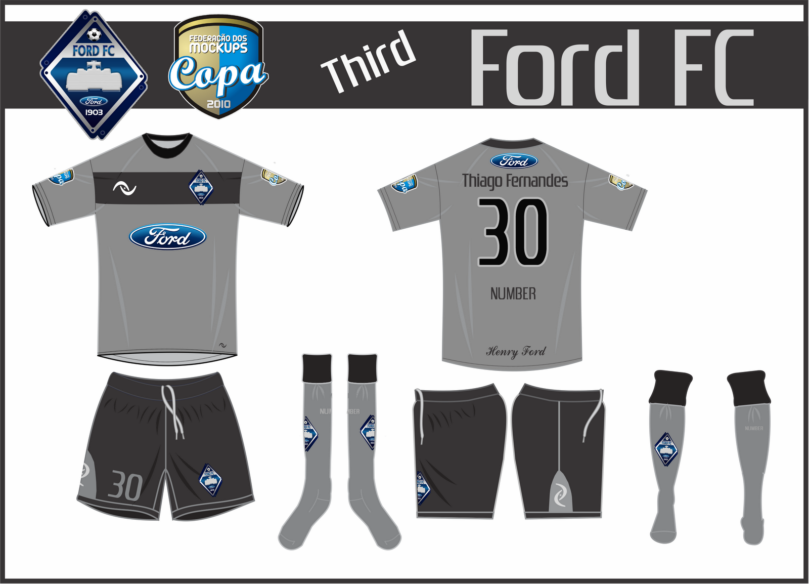 Thiago Mockups: 4ª Copa (Copa Auto) - FORD FC / NUMBER