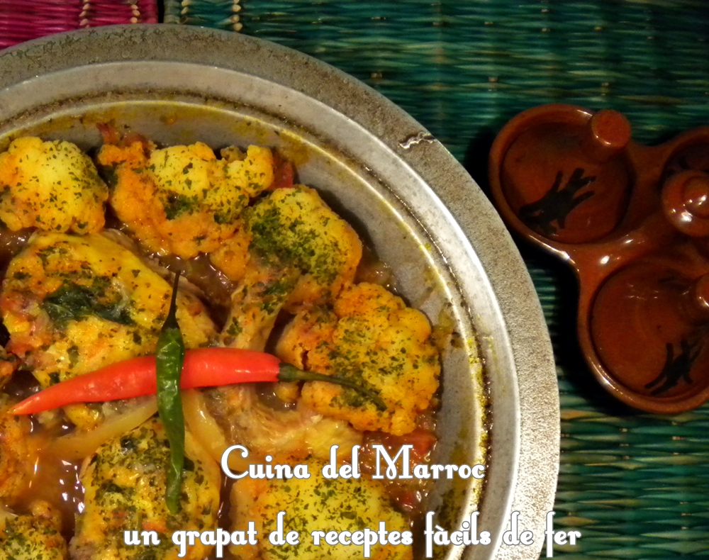 Receptes de cuina del Marroc: Tagin de pollastre amb bròquil - Tajine ...
