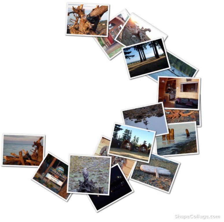 Beyond the Fringe Crafts: Easy Photo Collages