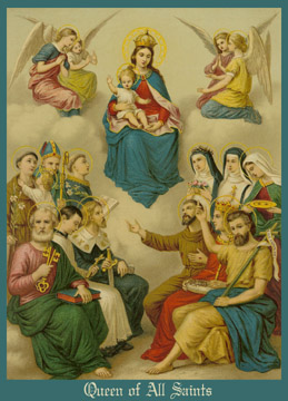 Society of St Tarcisius: Our Lady, Queen of All Saints