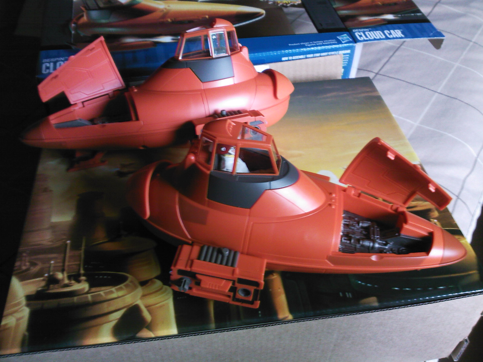 Random Stuff What I like: Hasbro's Star Wars Bespin Cloud Car