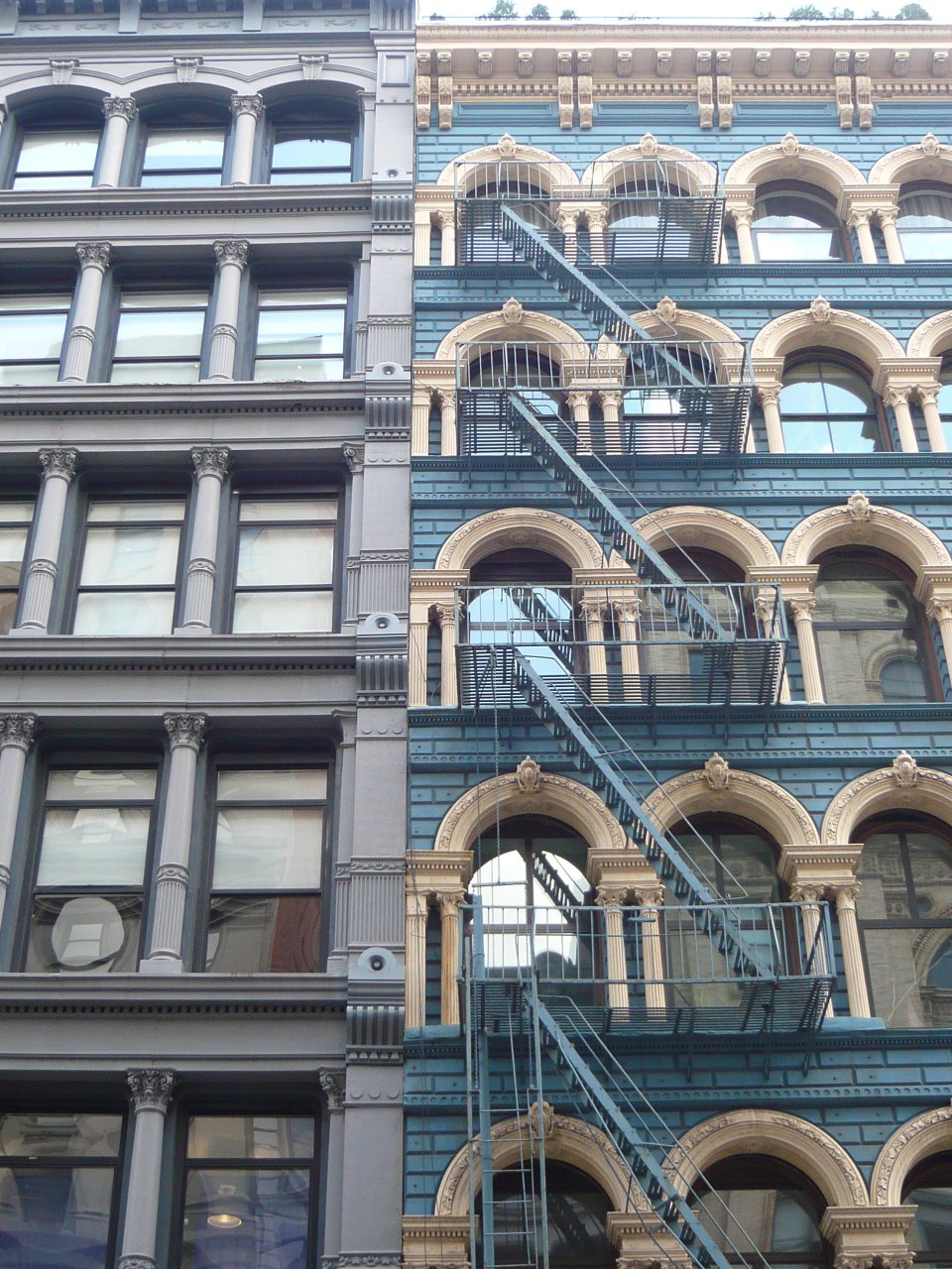 AT NEW YORK: Stairs
