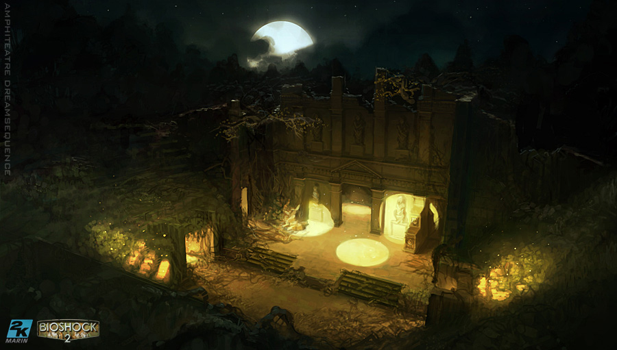 Flooded Fort Frolic (BioShock 2 Concept Art) by Opus Artz : r/Bioshock