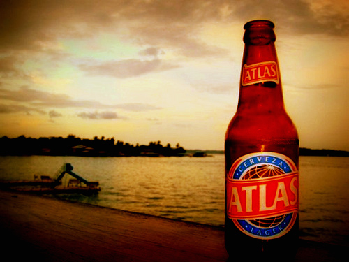 Passport to Panama with Jack: Atlas Ads: a Panamanian Beer.