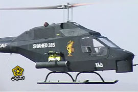 Shahed 285 o novo helicóptero de ataque leve do Irã