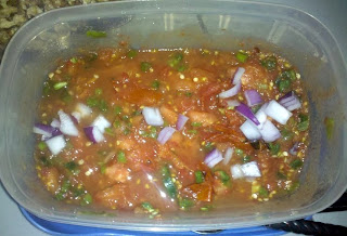 No More Pizza, Please!: Chicken Skewers w/ Chirmol Salsa