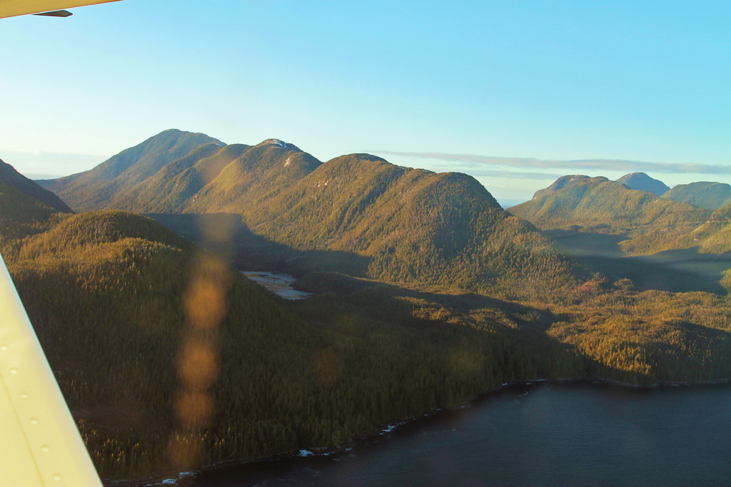 LOVE WHAT IS - Laughter, Compassion, Honouring: Klemtu flight in on a ...