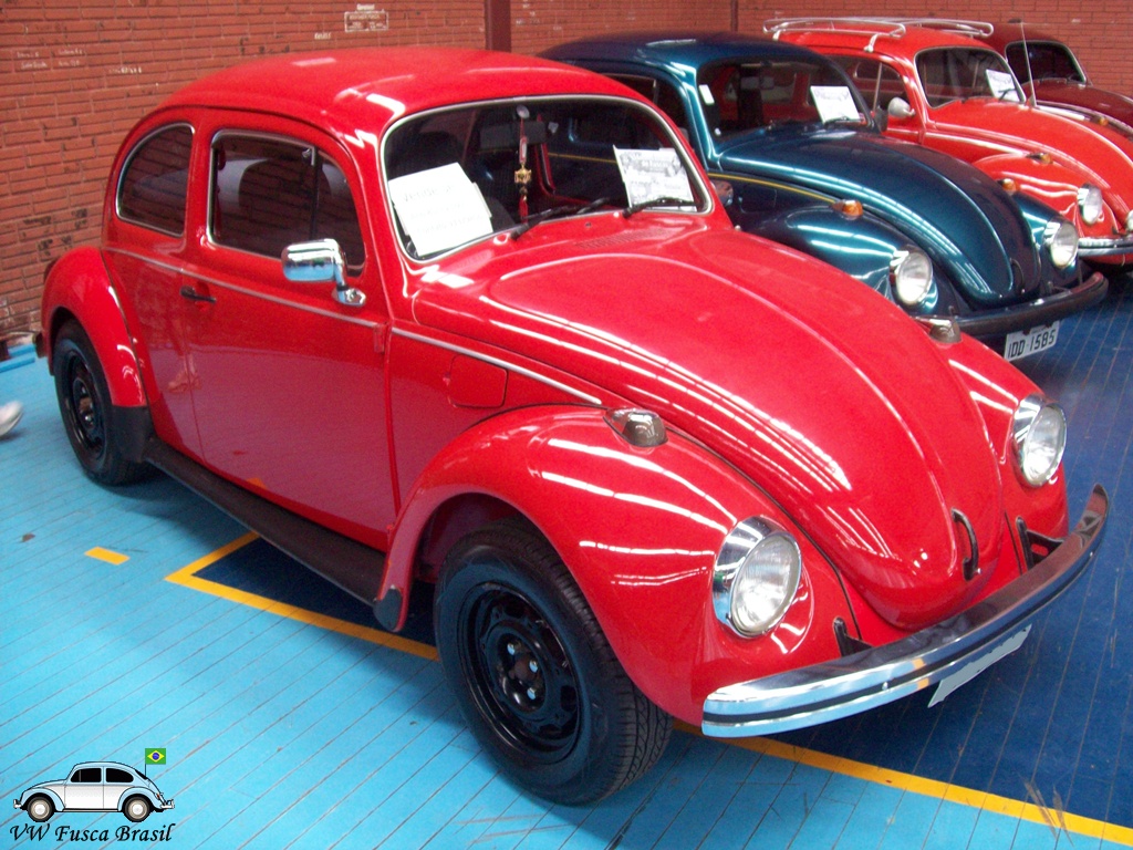 VW Fusca Brasil: Fusca 1600... CV!