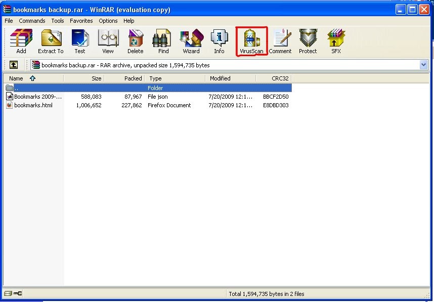 Integrate Avira's Virus Scanner Into Winrar - Tweaking The Visual