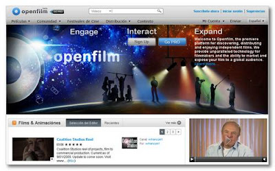 OpenFilm, promocionar películas