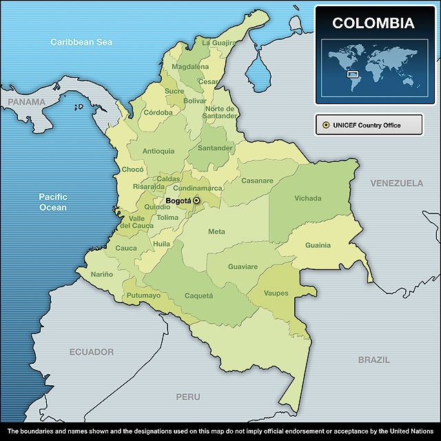 200 años de honor y gloria: Mapa de la Gran Colombia, 1810