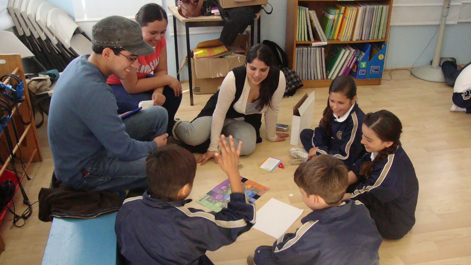 efecto IDGD: Visita a Colegio Argentino Los Pibes